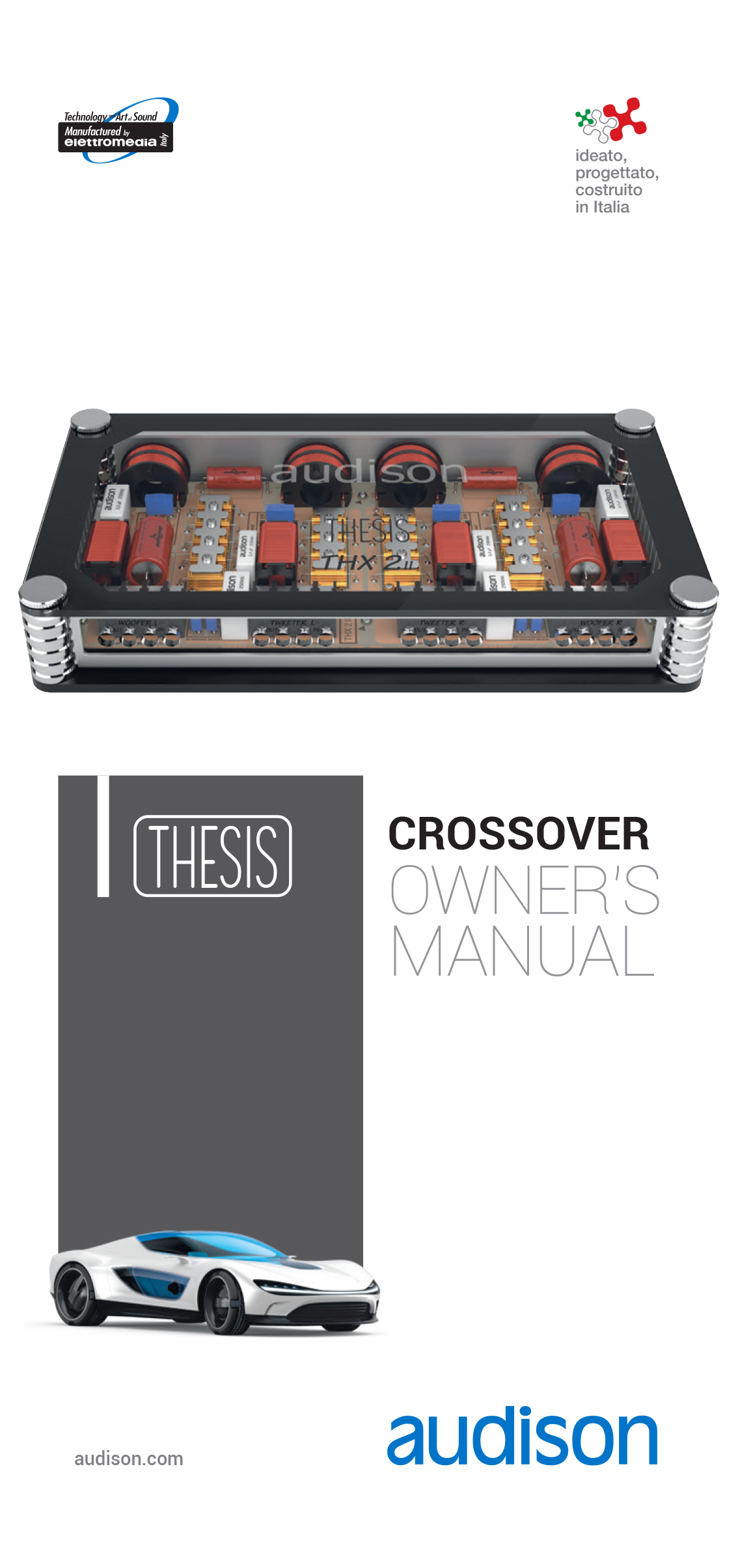 Download (Crossover) THX Manual – Audison