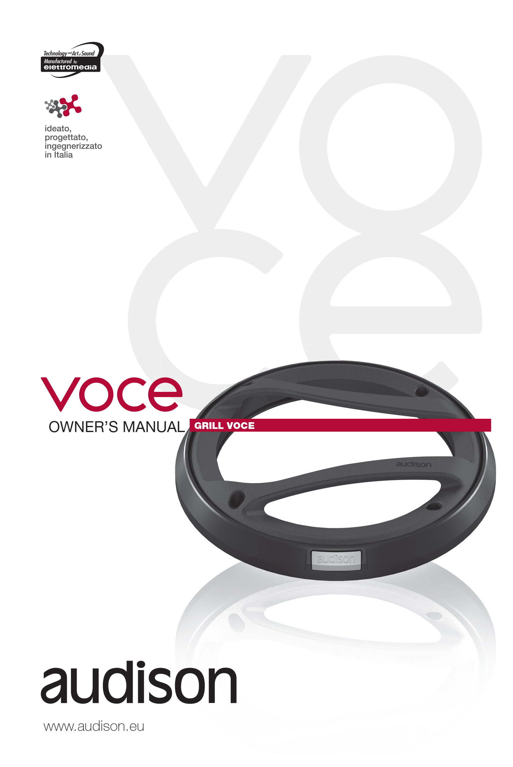 Download Grill Voce Manual – Audison