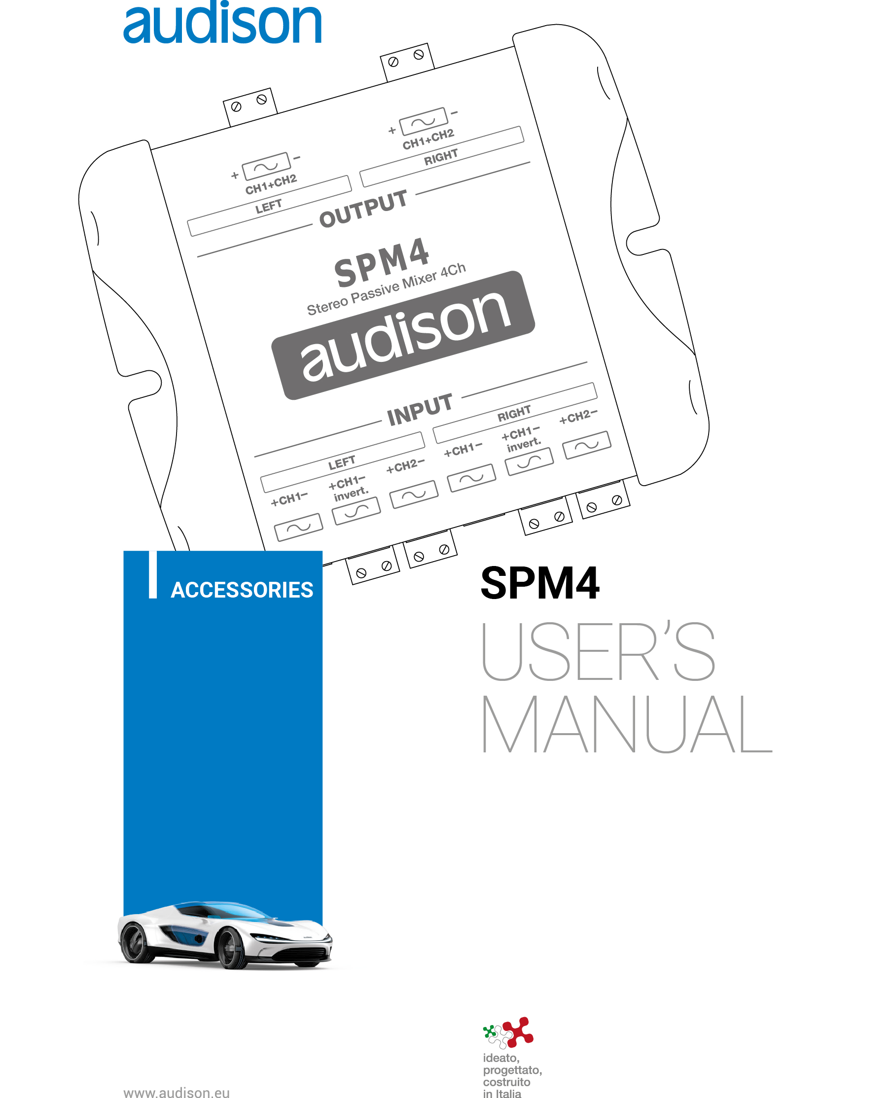 Download SPM 4 User Manual – Audison